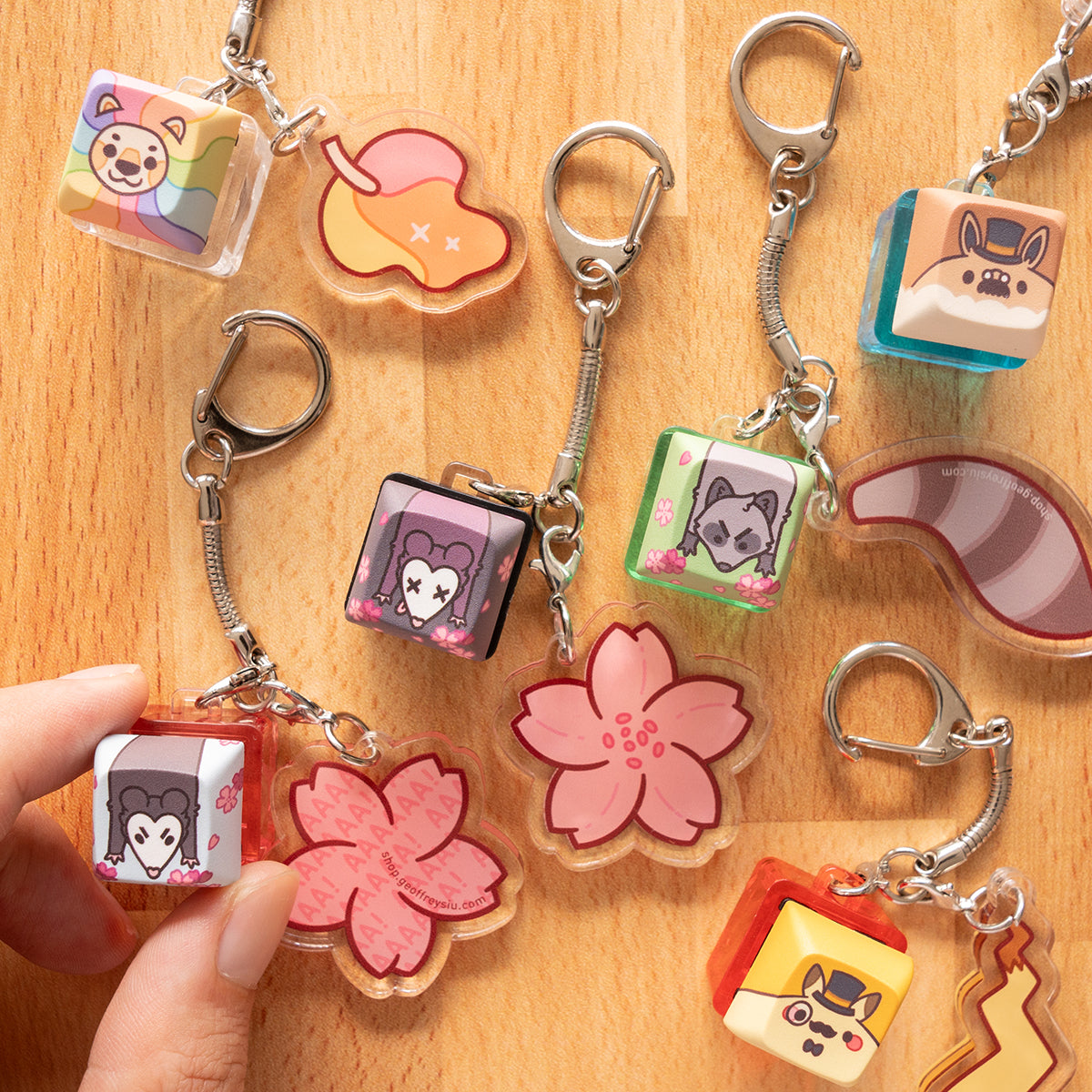 Keychains – Geoffrey Siu Art LLC