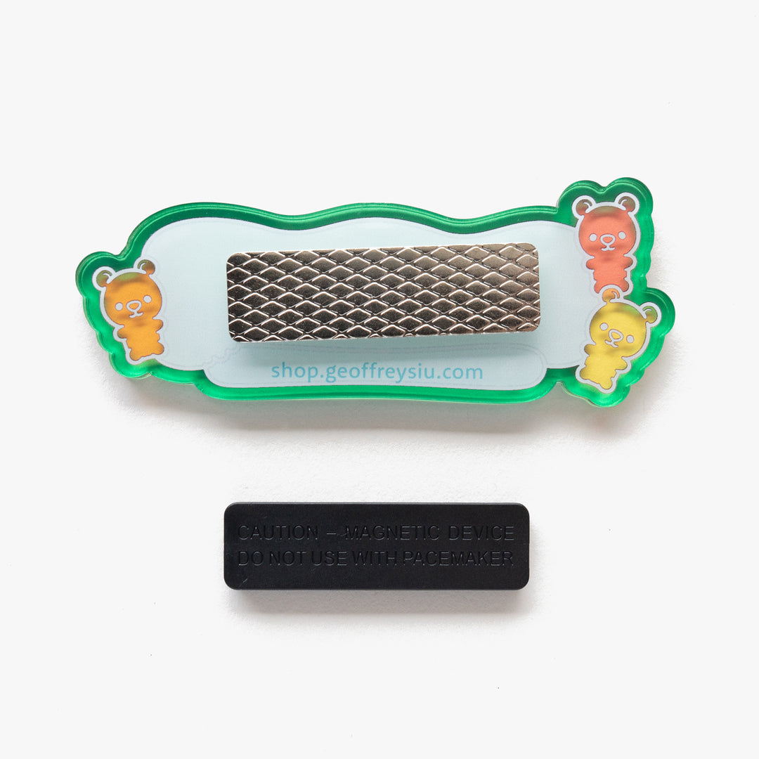 Personalized Gummy Collector Name Tag (Limited Edition) – Geoffrey Siu ...